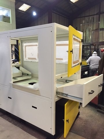 One of our latest Robot Machine Loader Guards