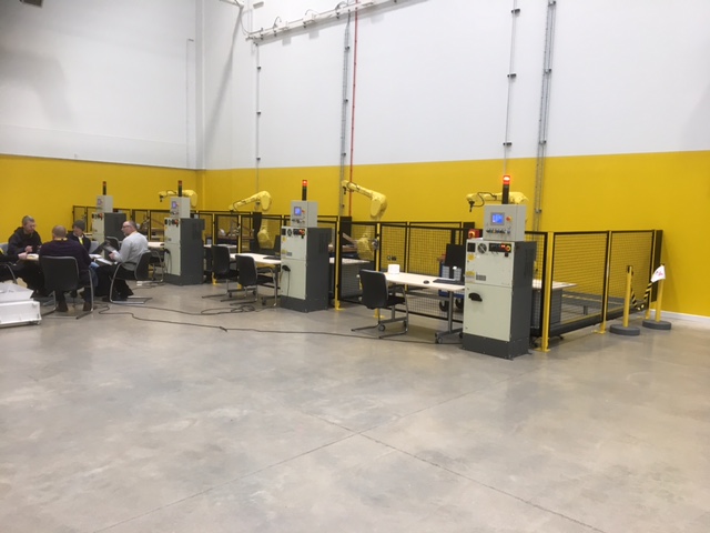 Sponmech Robot Guarding at FANUC's new Training Academy