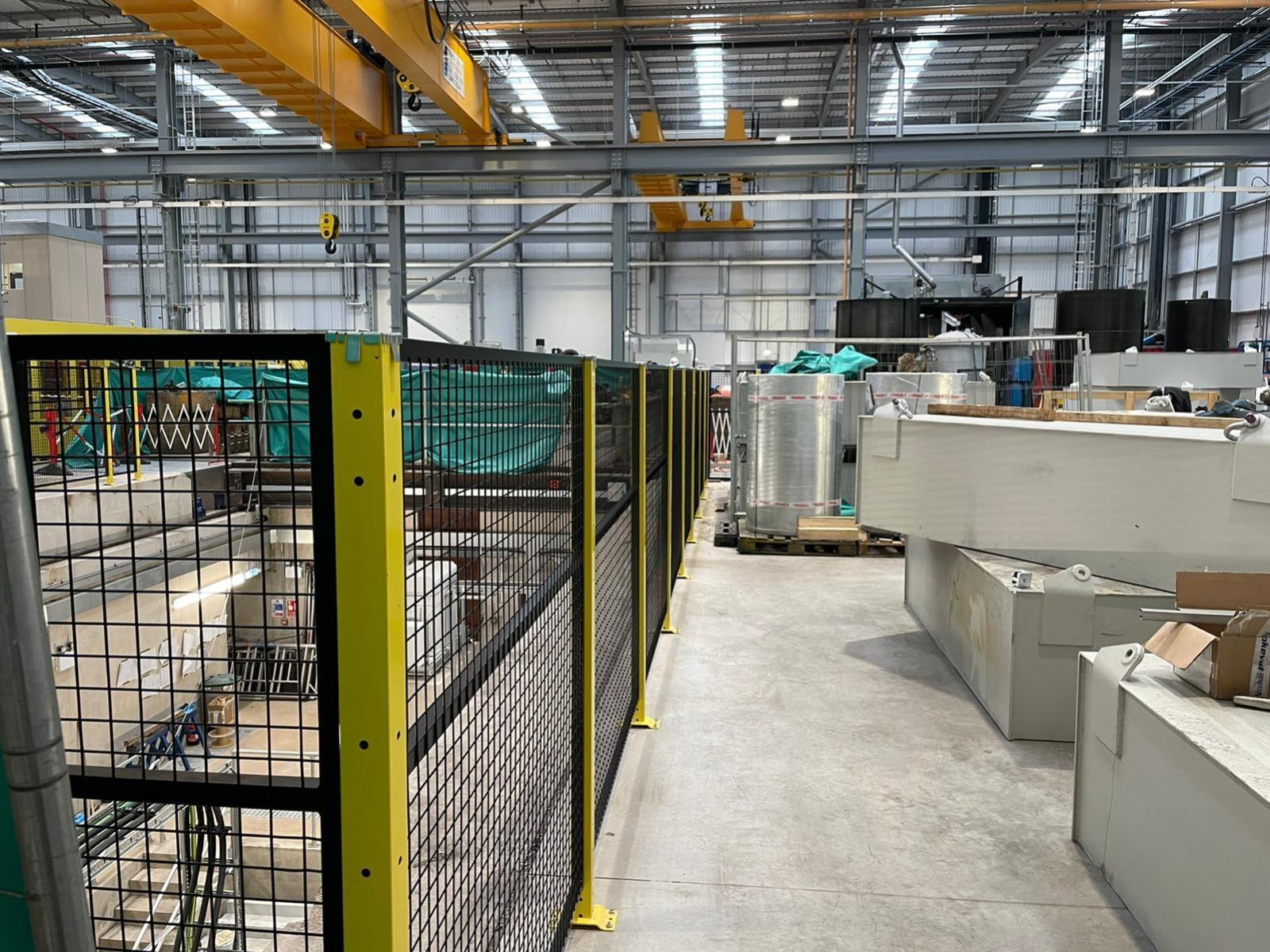 New SULZER Factory showcases Sponmech's Safety Fencing - Sponmech ...