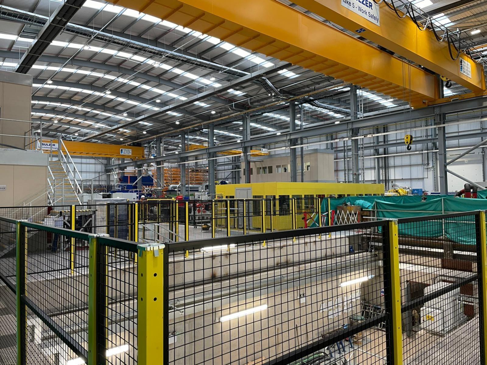 New SULZER Factory showcases Sponmech's Safety Fencing - Sponmech ...