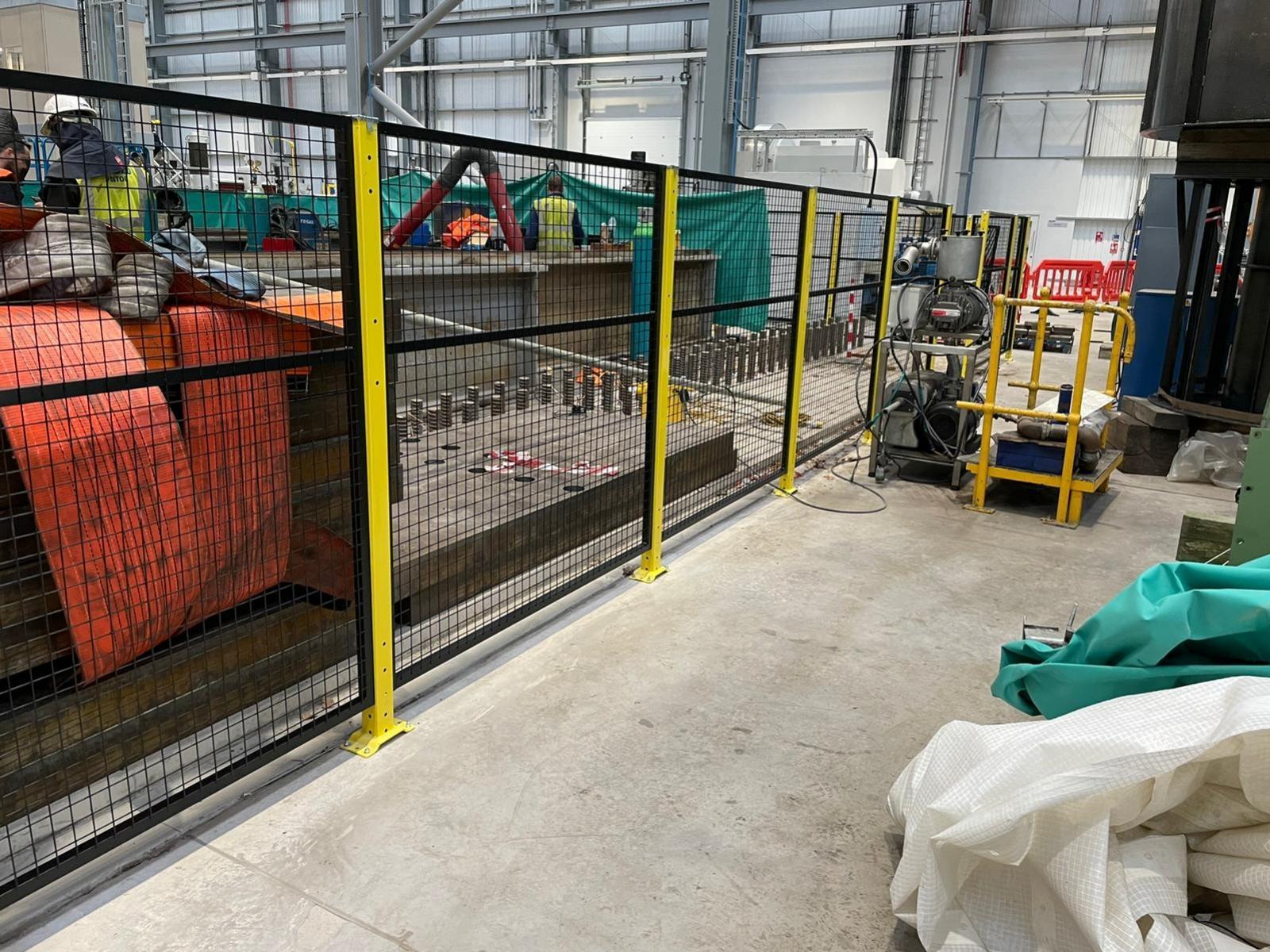 New SULZER Factory showcases Sponmech's Safety Fencing - Sponmech ...