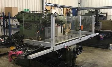 Milling Machine Table Guard