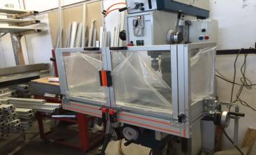 Bi-folding Table Guard for Milling Machines